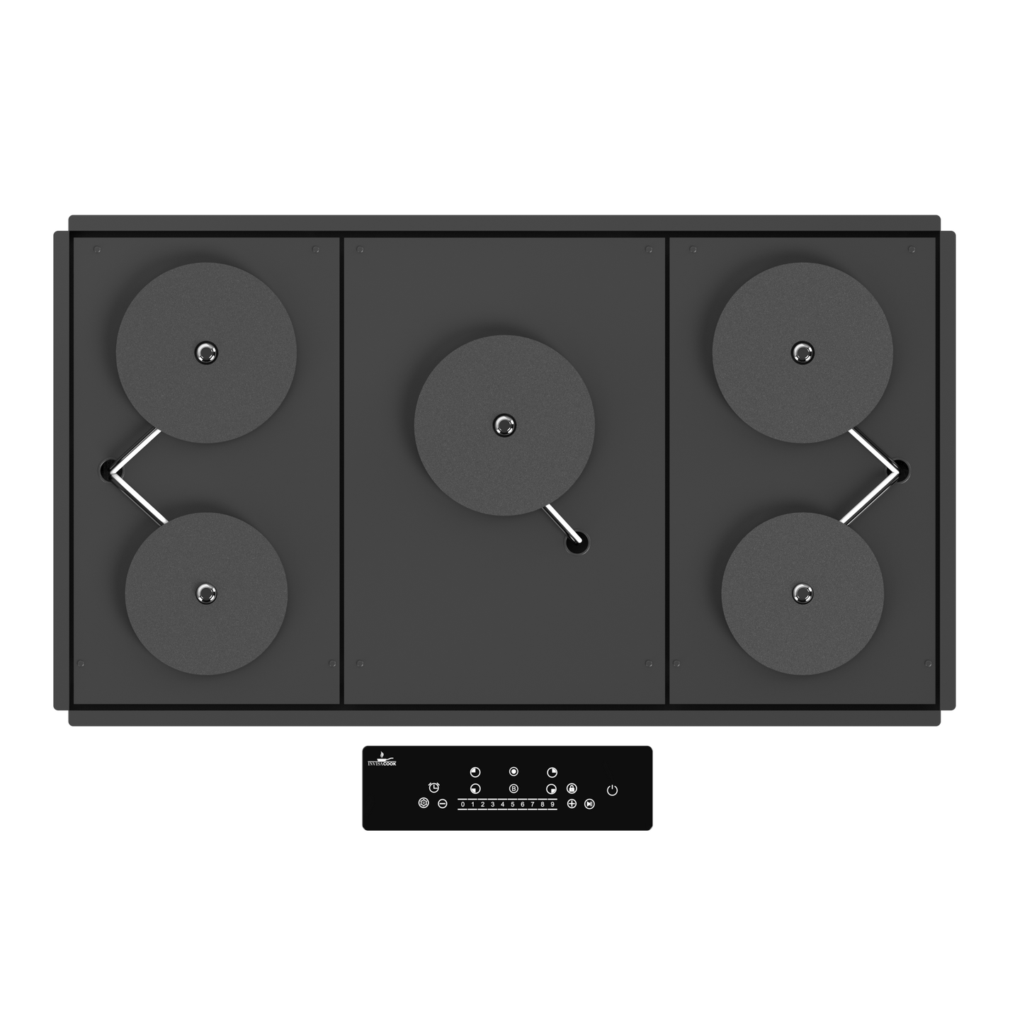 5 Burner Invisible Cooktop – Invisible Induction