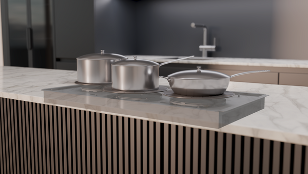 3 Burner Invisible Cooktop – Invisible Induction